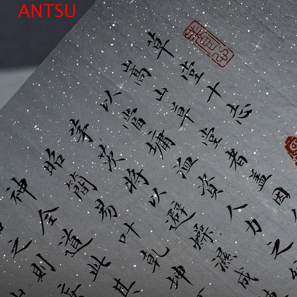 ANTSU Cicada Wing Paper, White Translucent Long Roll Mica Ripe Xuan ...
