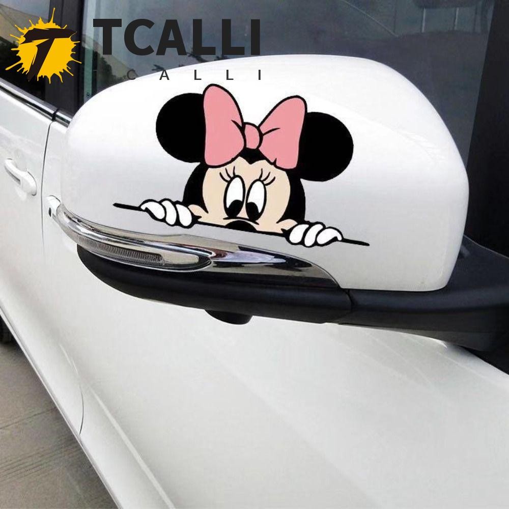 TCALLI Mickey Mouse Car Sticker, Mickey Minnie Paper Mickey Minnie Car ...