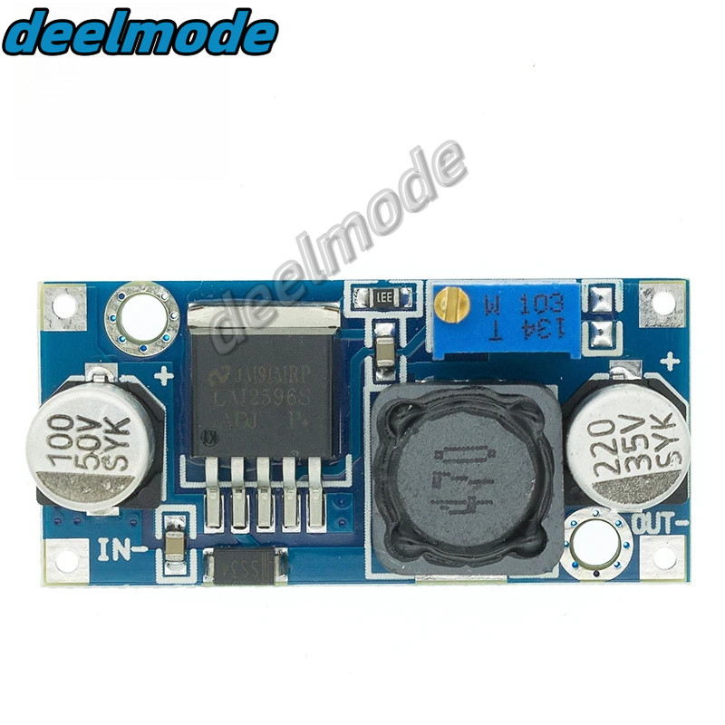 LM2596s DC-DC step-down power supply module 3A adjustable step-down module LM2596 voltage ...