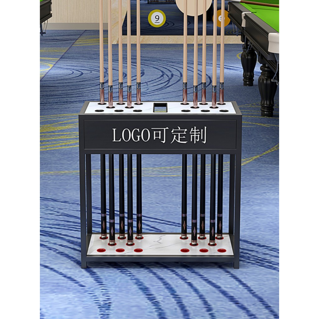 Billiard Cue Rack Supplies Floor Cue Cabinet Display Rack Billiard Room ...