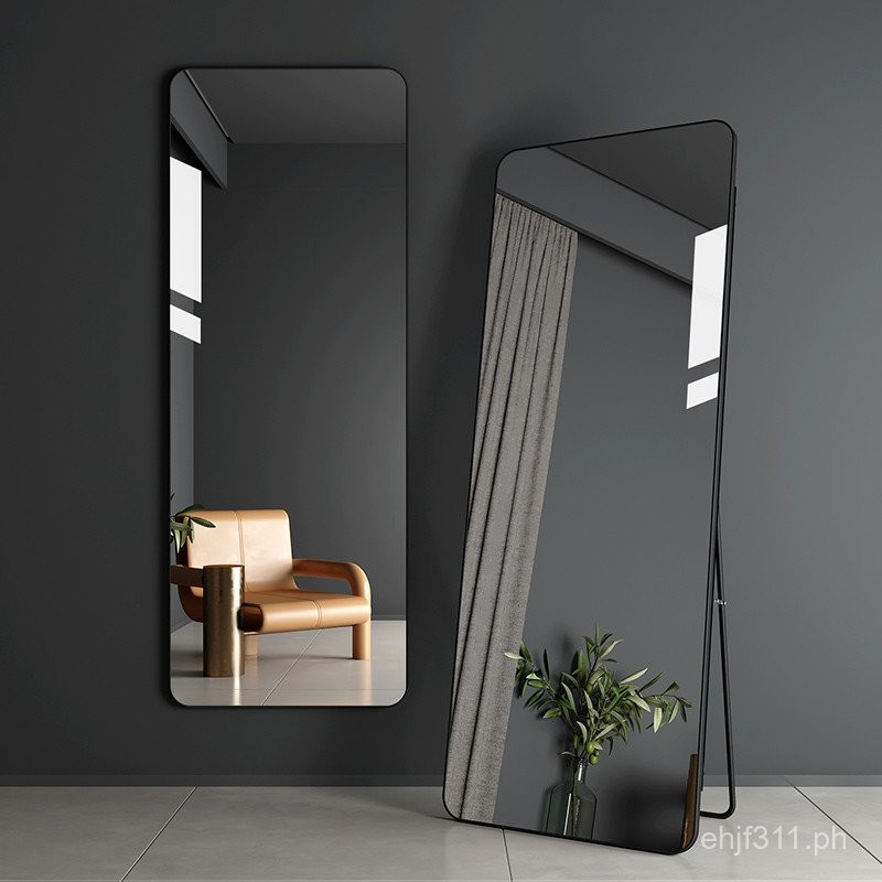 High-End Full-Length Dressing Mirror with Floor Stand, Home Bedroom ...