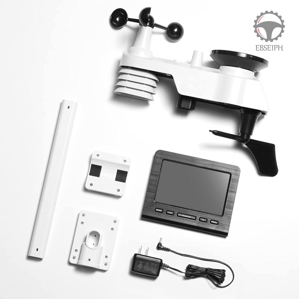 Ebsrph 0366-WF Wireless Weather Station with Outdoor Sensor, Weather Station with Weather ...
