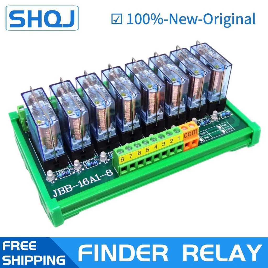 FINDER RELAY Module 4/8/16 way Switch PNP NPN PLC Amplifier Power ...