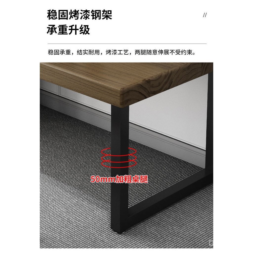 Desk Solid Wood Computer Desk Desktop Desk Student Household Study ...