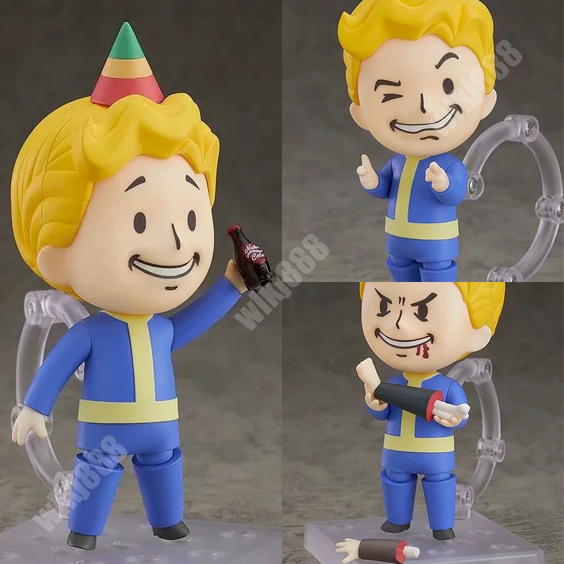 Action Figure Fallout Nendoroid Vault Boy 1209 Room Decoration Model ...