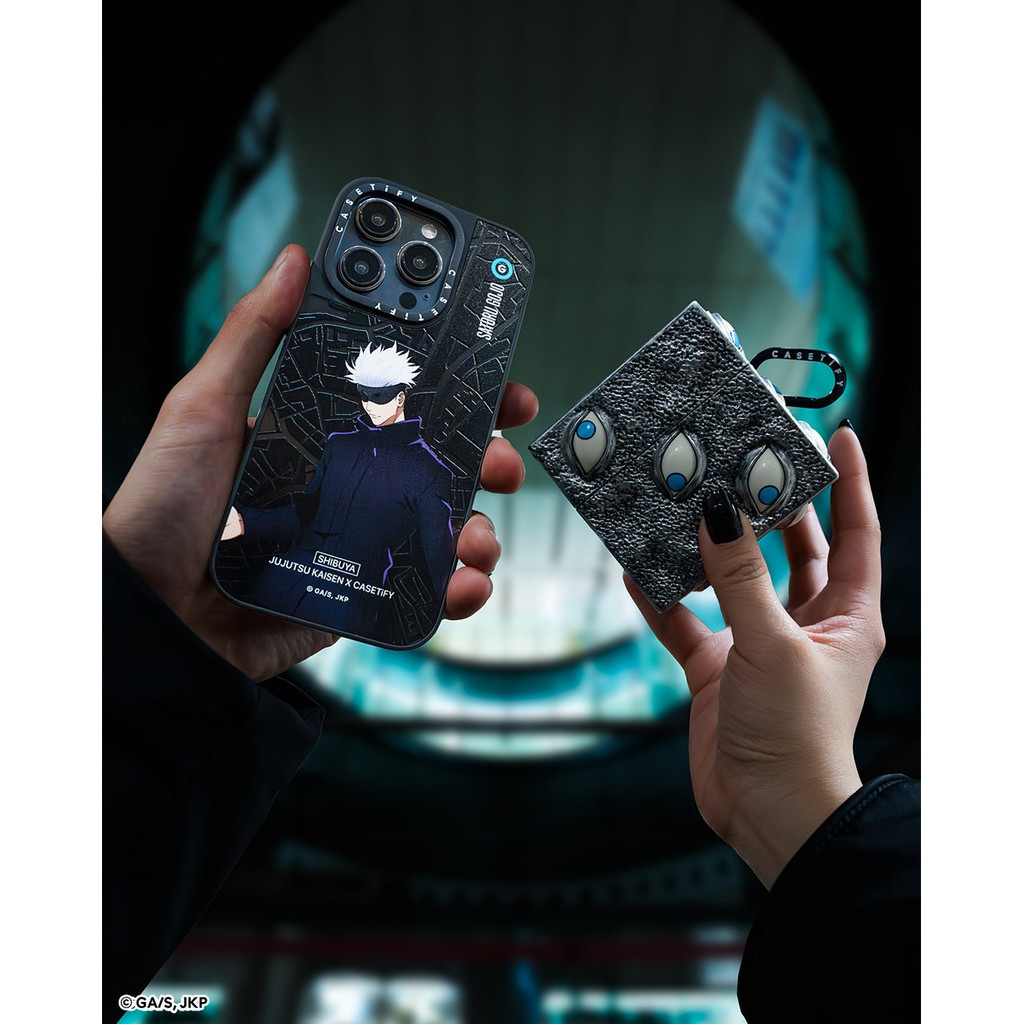 CASECASE X Jujutsu Kaisen Satoru Gojo Case Magnetic suction Black ...