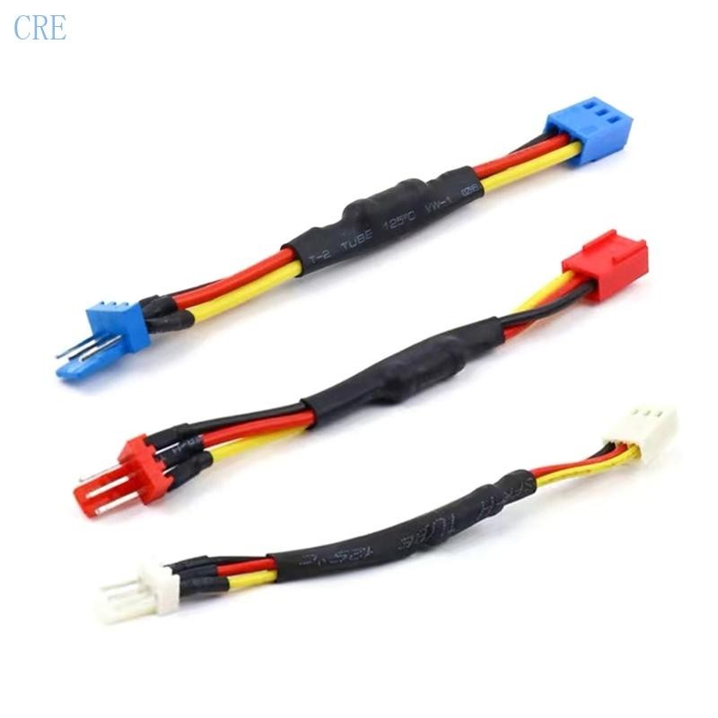 CRE CPU Fan Noise Resistor Cable 3Pin Male to Female Connector for PC ...