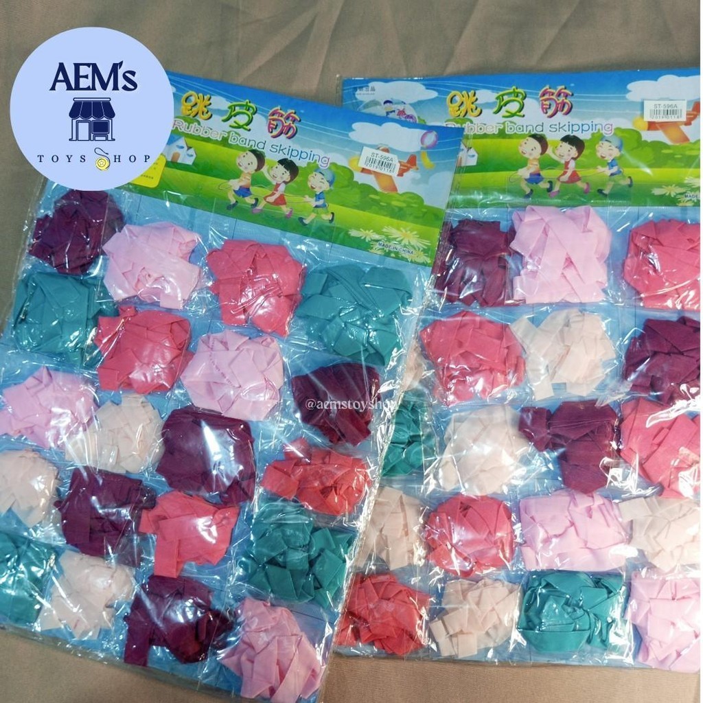 Chinese Garter Assorted Color - 1 pad x 20pcs | Shopee Philippines