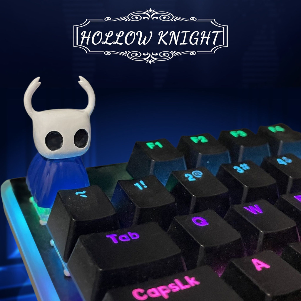 Hollow Knight Keycap Creative Cross Axis Mechanical Keyboard Keycaps ...