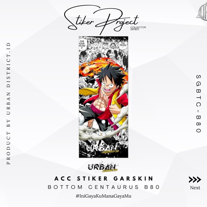 Sticker Garskin Bottom Centaurus B80 Part 2 by Ultimate Customitation ...