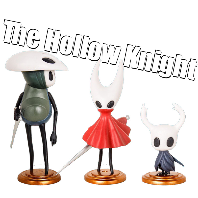 3 Pcs/Set Set Hollow Knight Action Figure Hornet The Knight Model ...