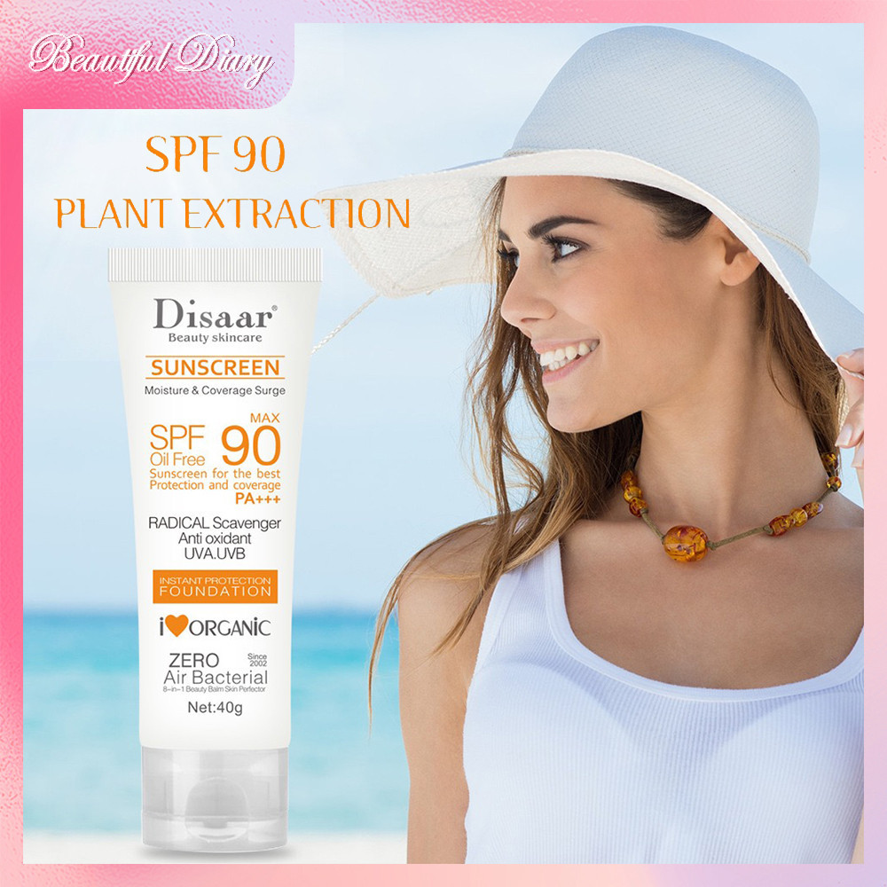 Disaar SPF90 sunscreen whitening facial sunscreen moisturizing sunblock ...