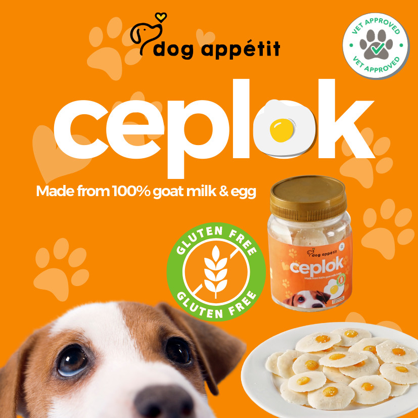 Dog APPETIT - Dog Snack Goat Milk Egg Dog Food Cat | Thegoodspaw ...