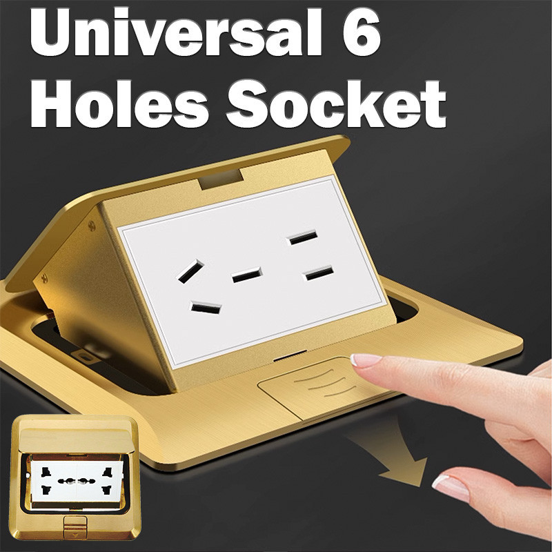 Household sockets Universal 250V Floor Ground Outlet Socket | Shopee ...