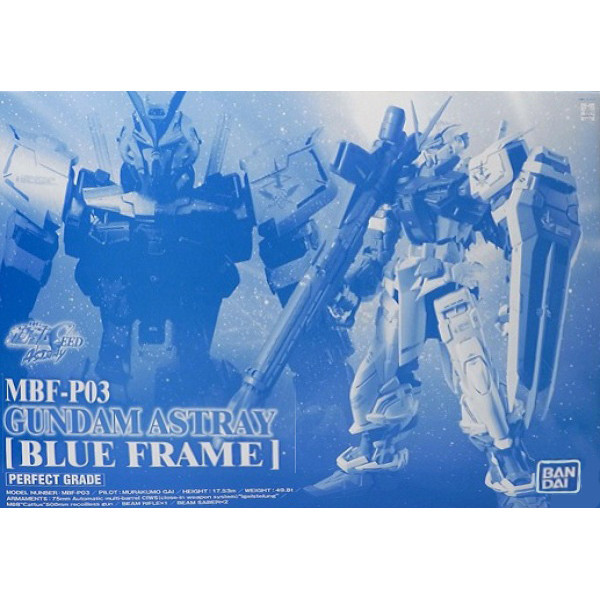 Bandai Model PB Network Limited PG 1/60 Heresy Gundam Blue Machine Blue ...