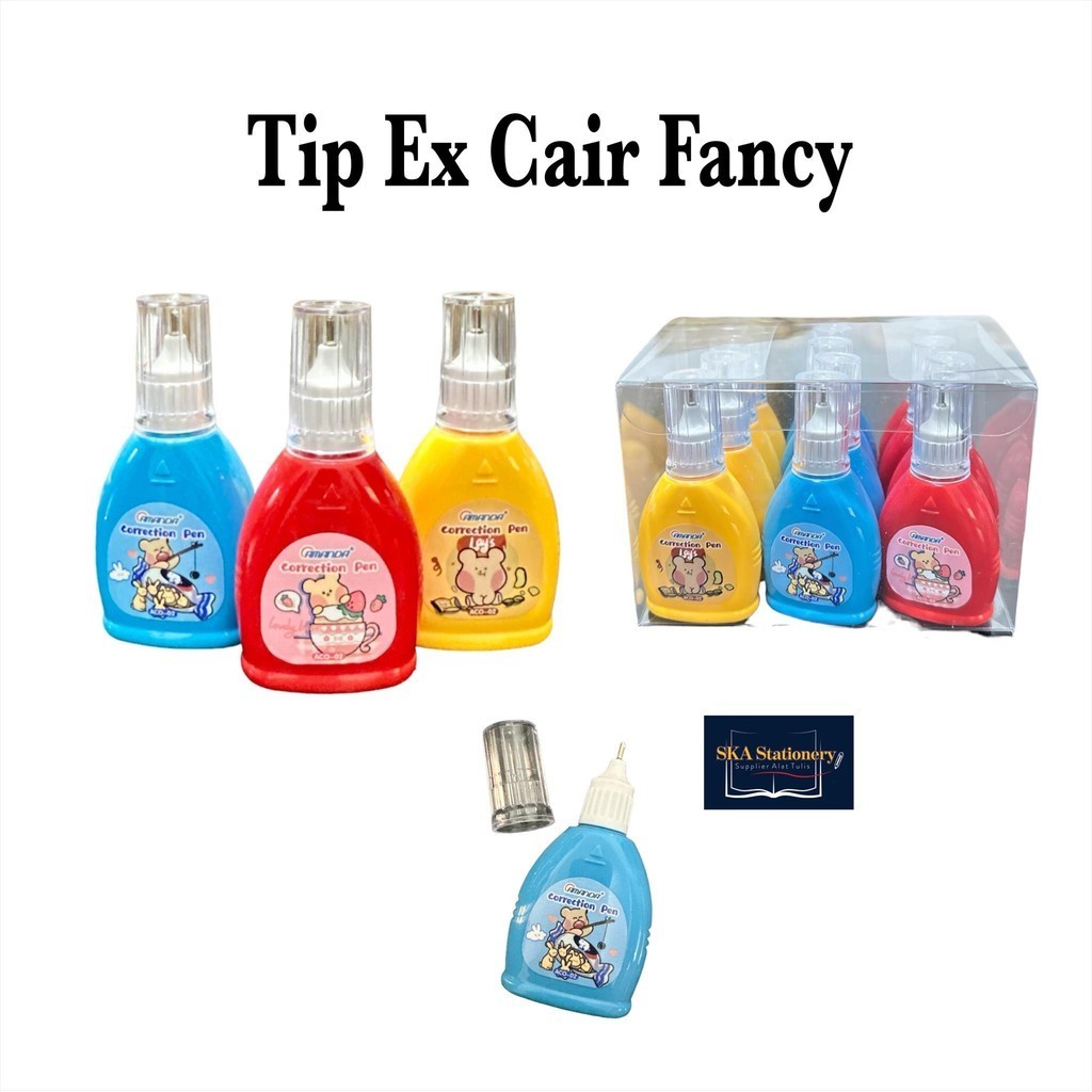 Liquid Ex Tip / Correction Pen Liquid Fancy Character (Pcs) | Shopee ...