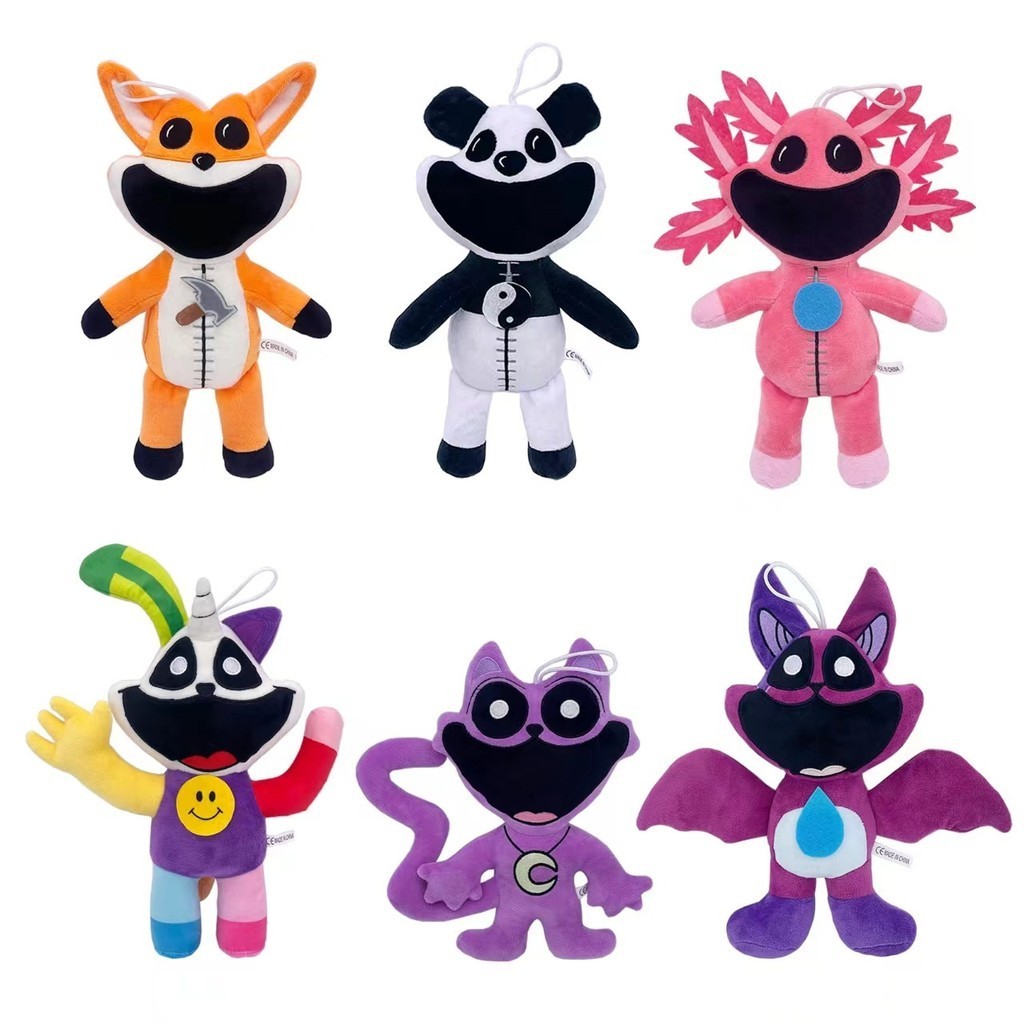 [Ready Stock]30cm Poppy Playtime 3 Plush Toys Smiling Critters CatNap ...