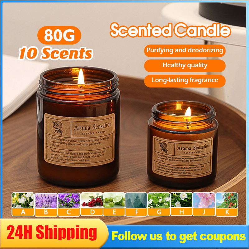 Scented Candle With Box Giveaway Home Fragrance Souvenir Wedding Gift ...