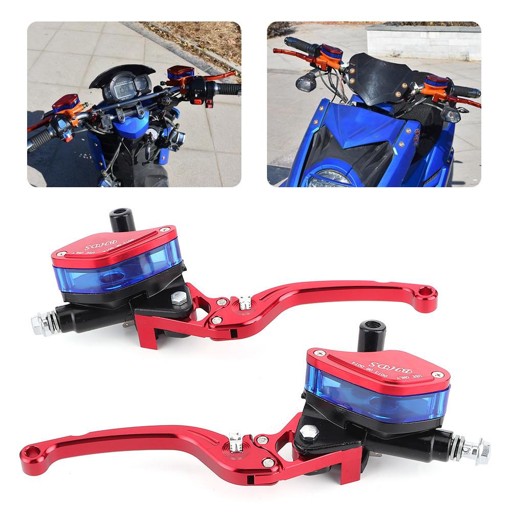 Eleganthome Brake Lever Motorcycle 7/8in Hydraulic Clutch Set with ...