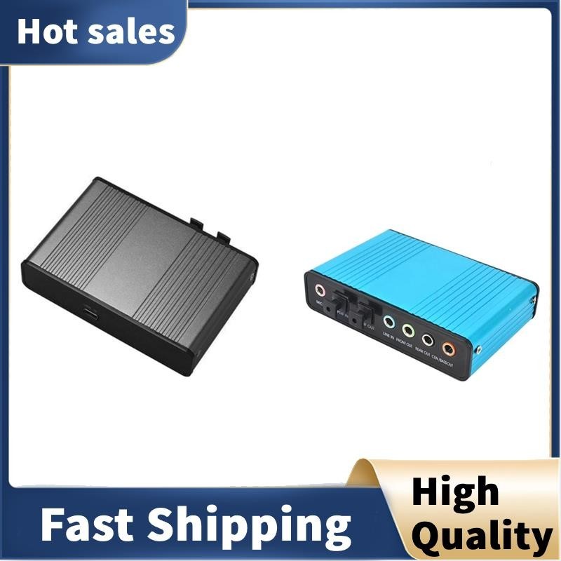 In Promotion USB 6 Channel 5.1 / 7.1 Surround External Sound Card PC ...