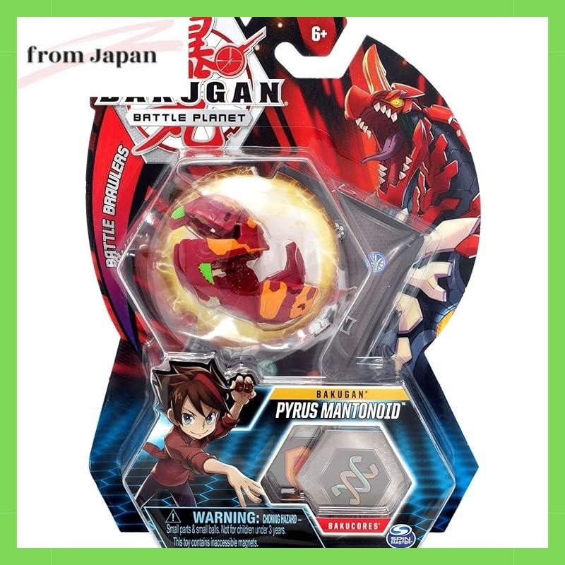 Bakugan Pyrus Mantonoid 2" tall collectible shape-shifting creature ...