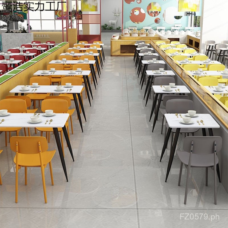 Snack Milk Tea Fast Food Restaurant Commercial Canteen Fried Chicken ...