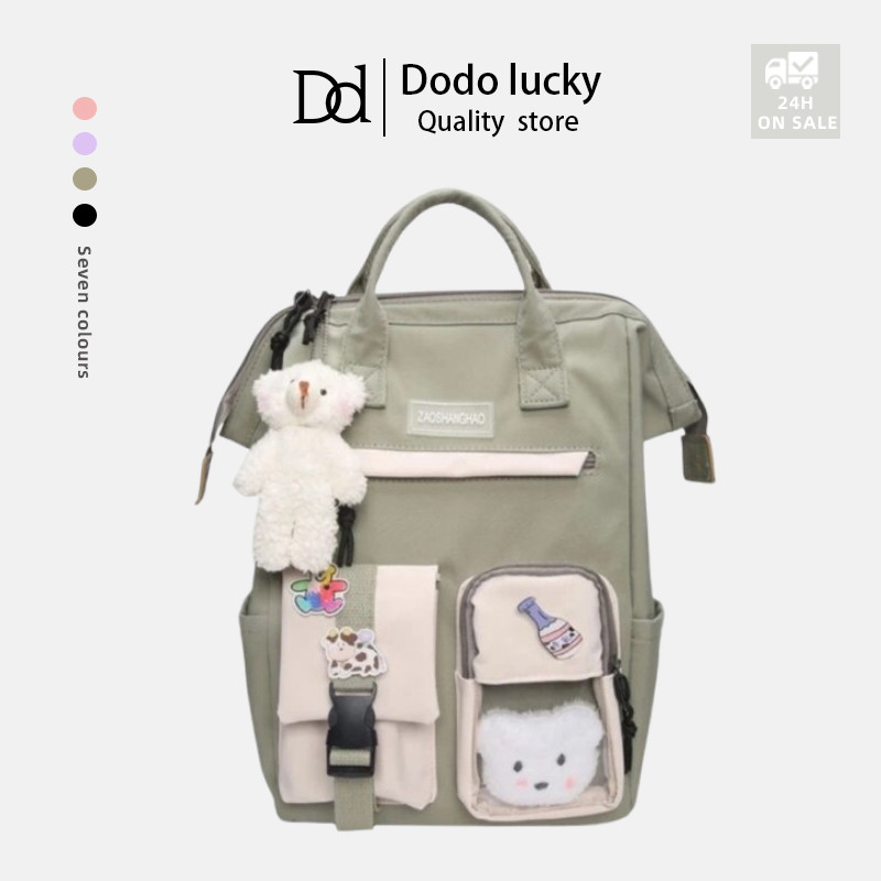 Dodo girl shoulder bag large capacity travel backpack fashionable ...