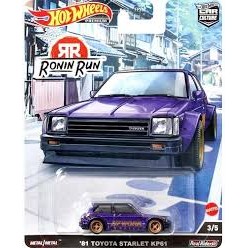 Hck11 | Hot Wheels Premium Car Culture Ronin Run 81 Toyota Starlet KP61 ...