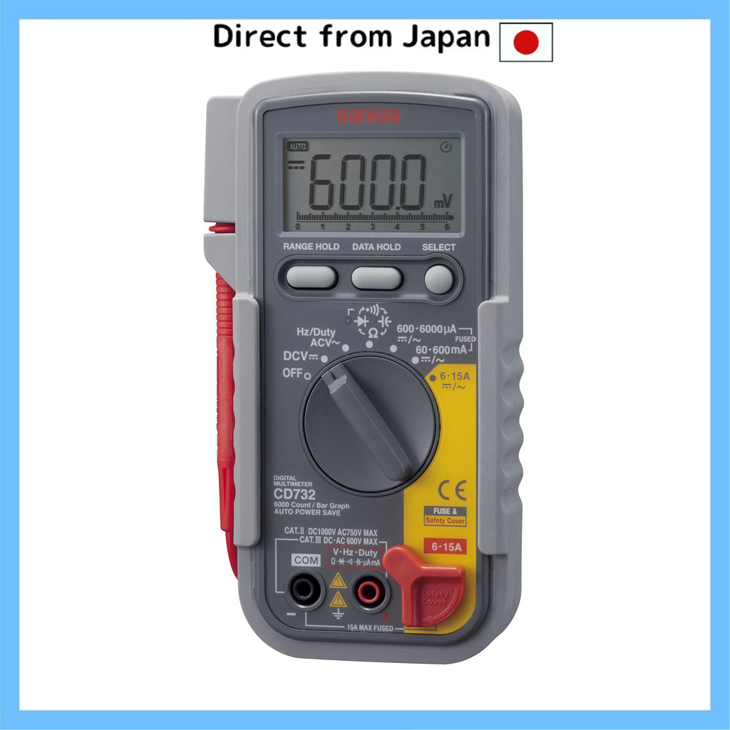 SANWA (Sanwa Electric Meter) Digital Tester CD732 | Shopee Philippines