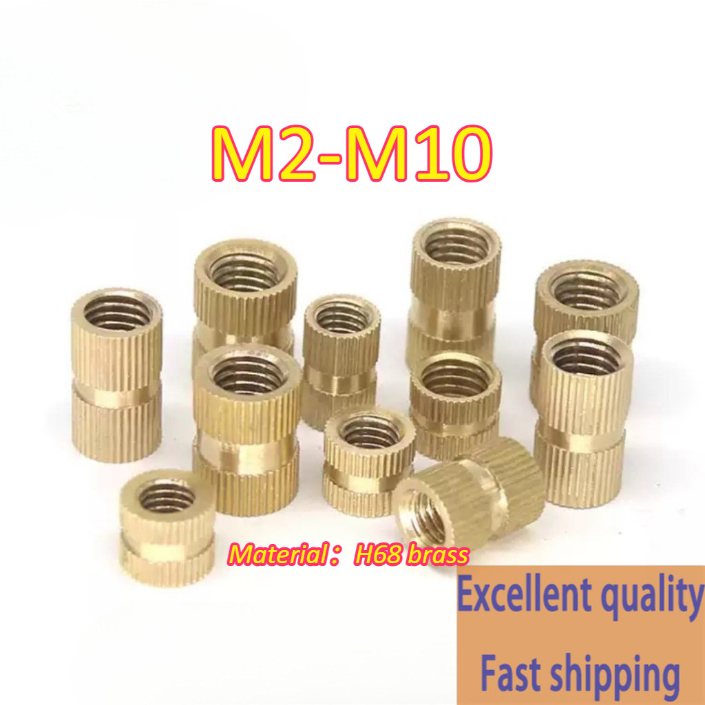 Dual-way Copper Flower Nut Knurled Copper Nut M2-M10 | Shopee Philippines