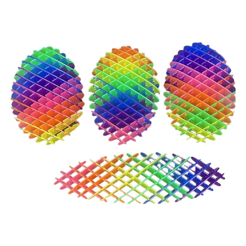 Fidget Relief Worm Toy Oval Adult Sensory Fidget Toy Colorful Adult ...