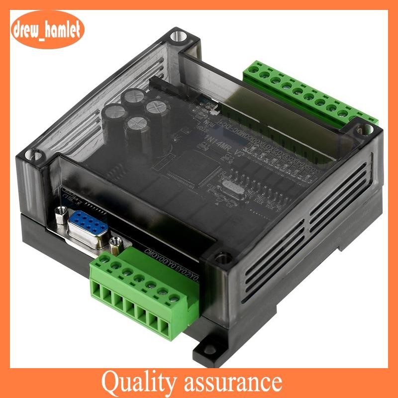 24V PLC Control Programmable Logic Controller DC24V FX1N-14MR Industrial Control Board PLC ...