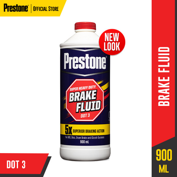 PRESTONE Brake Fluid DOT 3 900mL | Shopee Philippines