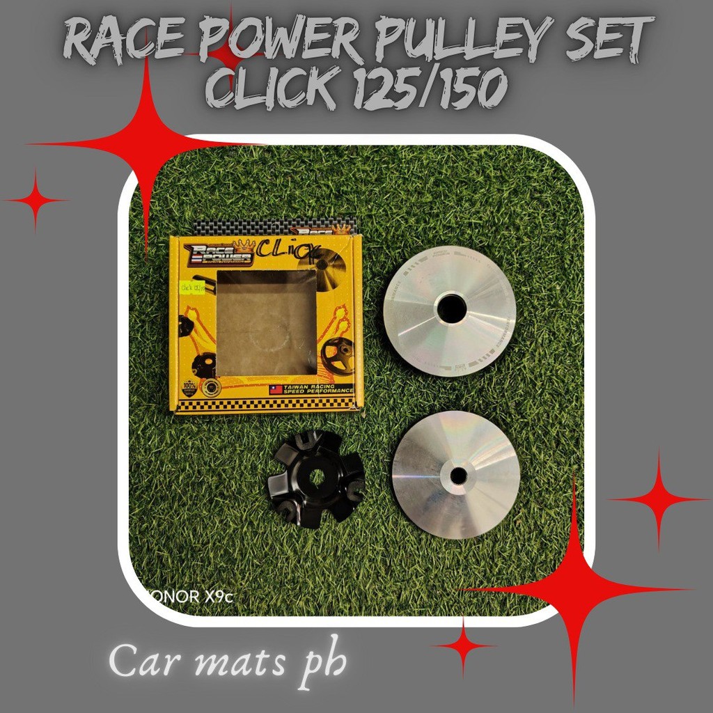 Race power pulley set for honda click 125 / 150cc | Shopee Philippines