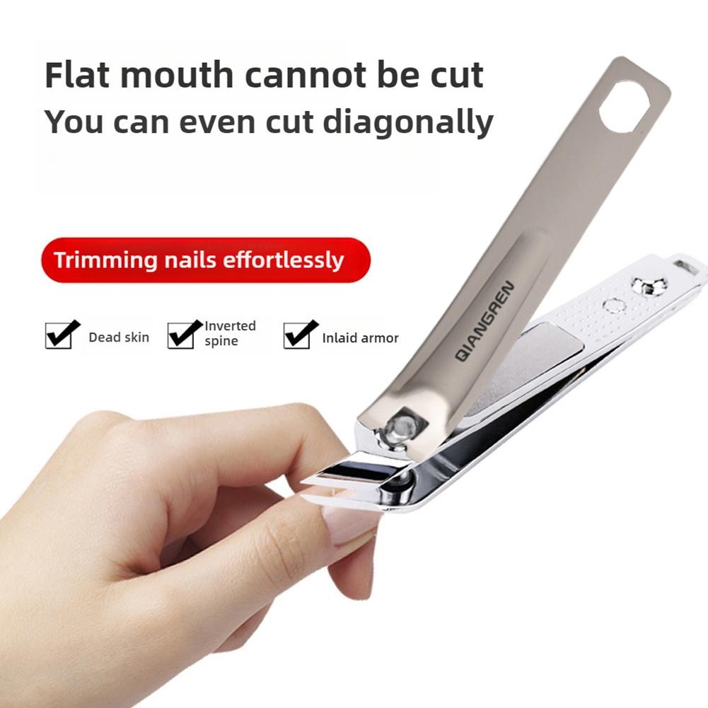 Nail Clipper Oblique Mouth Straight Shape Dead Skin Nail Clipper ...
