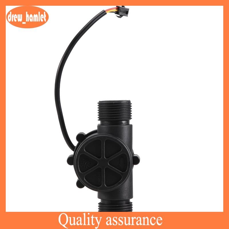 1Pcs Water Flow Sensor DN25 DC3.5-24V 1 Inch 2-100L/Min Hall Flowmeter ...