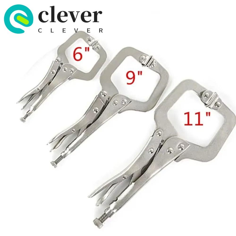CLEVER Mini C Clamp, Alloy Steel 5 inch Woodwork Fix Plier, Quick ...