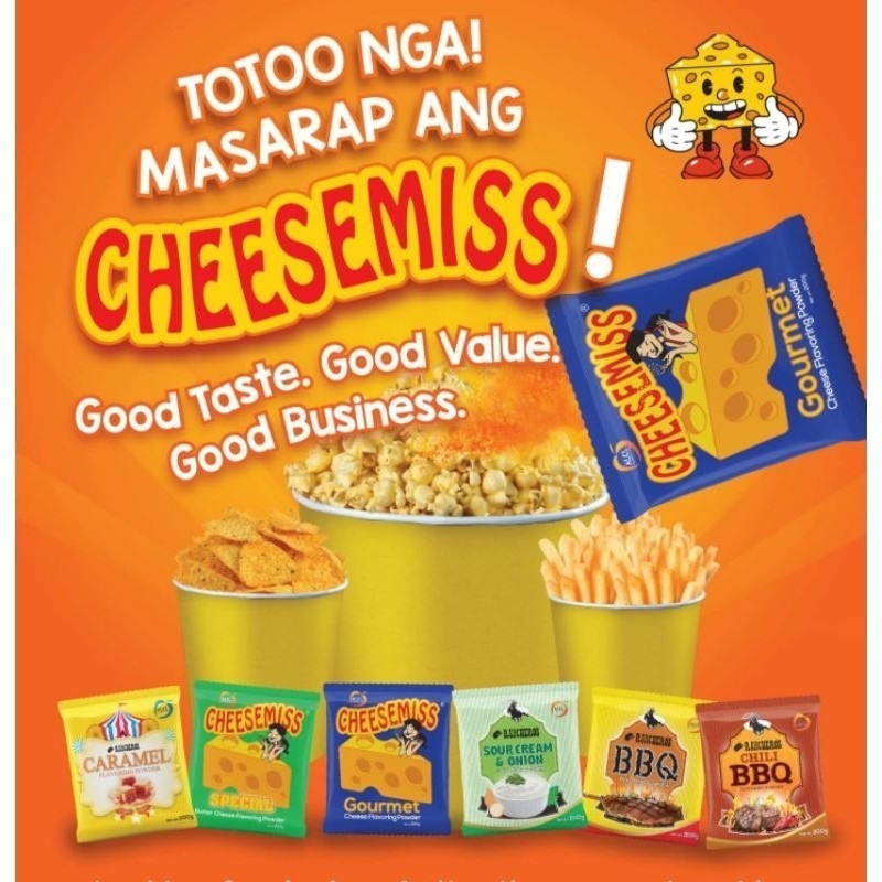 HAVI LIVE Cheesemiss Fries Popcorn Cheese Powder Rancheros BBQ ...