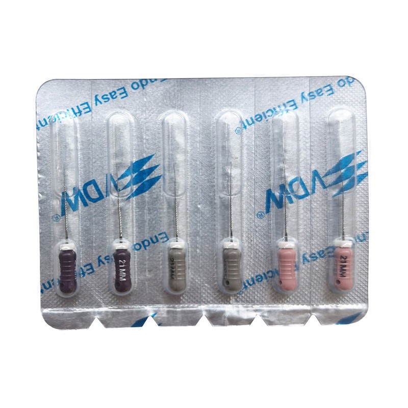 VDW Sterile C-PILOT Dental Files, Stainless Steel Endodontic Root Canal ...