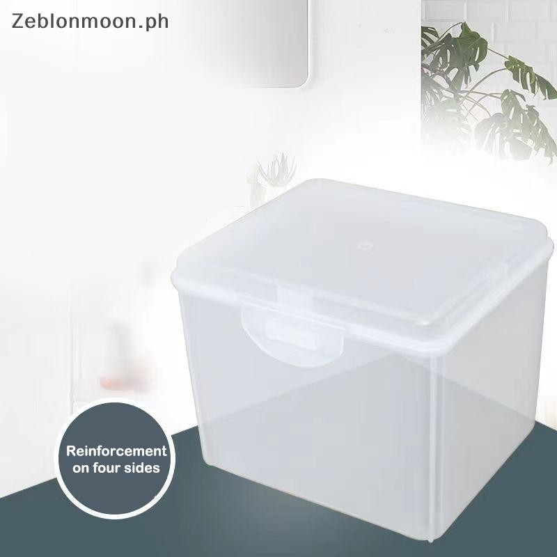 [TopMar] Flip Storage Box Transparent Desktop Storage Box LED Headlight ...