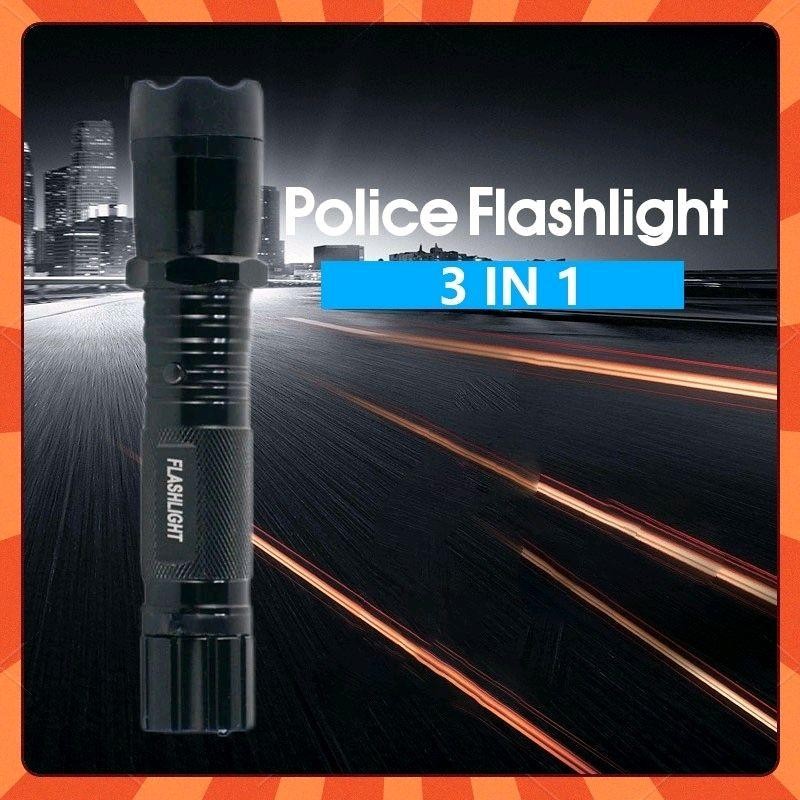 LED Flashlight Rechargeable Waterproof Multi-functional Outdoor ...