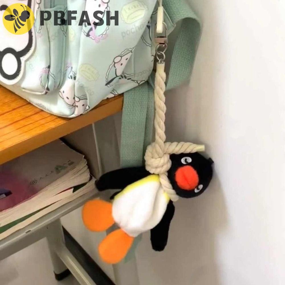 PBFASH Pingu Plush Toy, Stuffed Animal Funny Pingu Doll Pendant, Kids ...