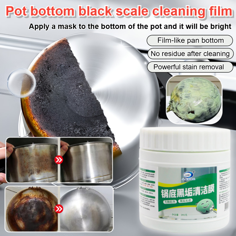 Stainless steel Cleaning film Black Scale Cleaning Film for Pots and ...