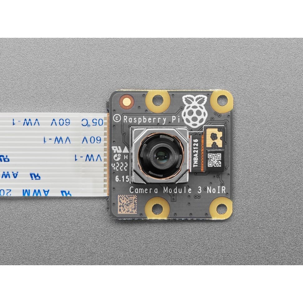 Raspberry Pi Camera Module 3 NoIR - 12MP 75 Degree Infrared Lens ...