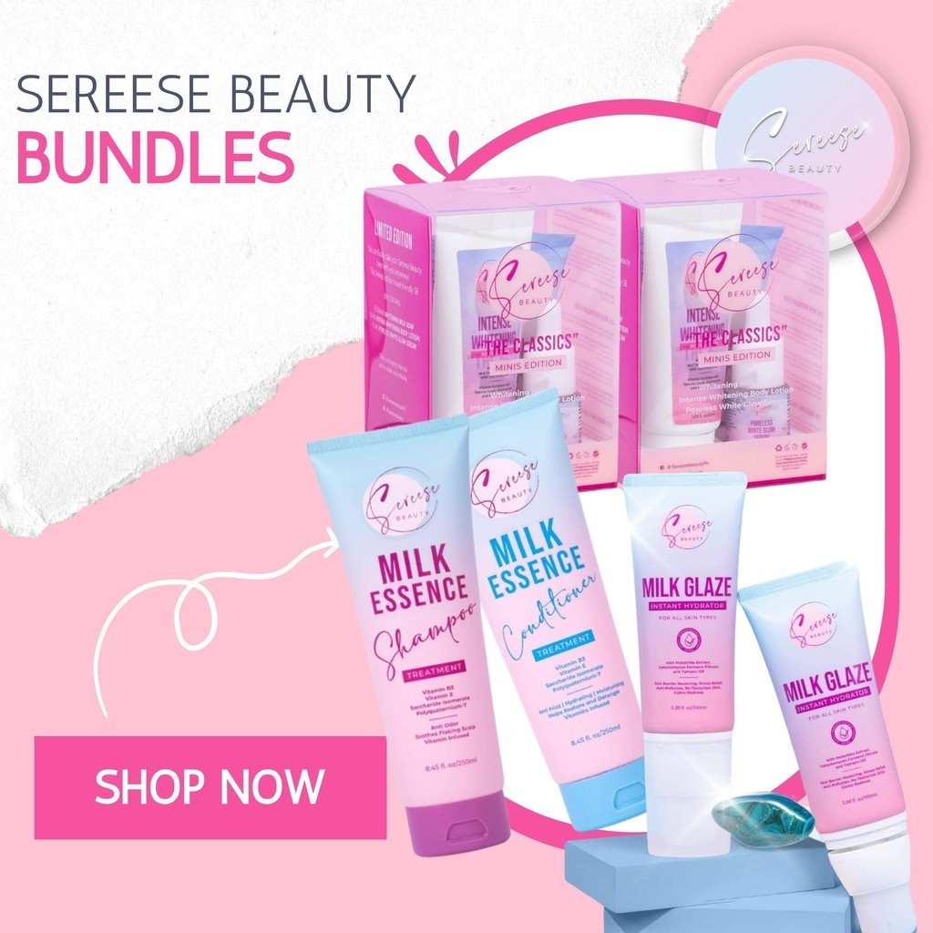 Sereese Beauty BUY 1 GET 1 Bundles | The Classics Mini | Milk Glaze MGH ...