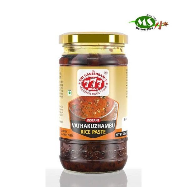 777 Brand Instant Vatha Kuzhambu Rice Paste 300g | Shopee Philippines