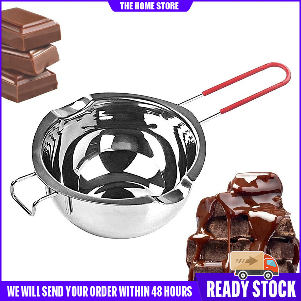 Stainless Steel Chocolate Melting Pot Butter Cheese Heating Pot Food ...