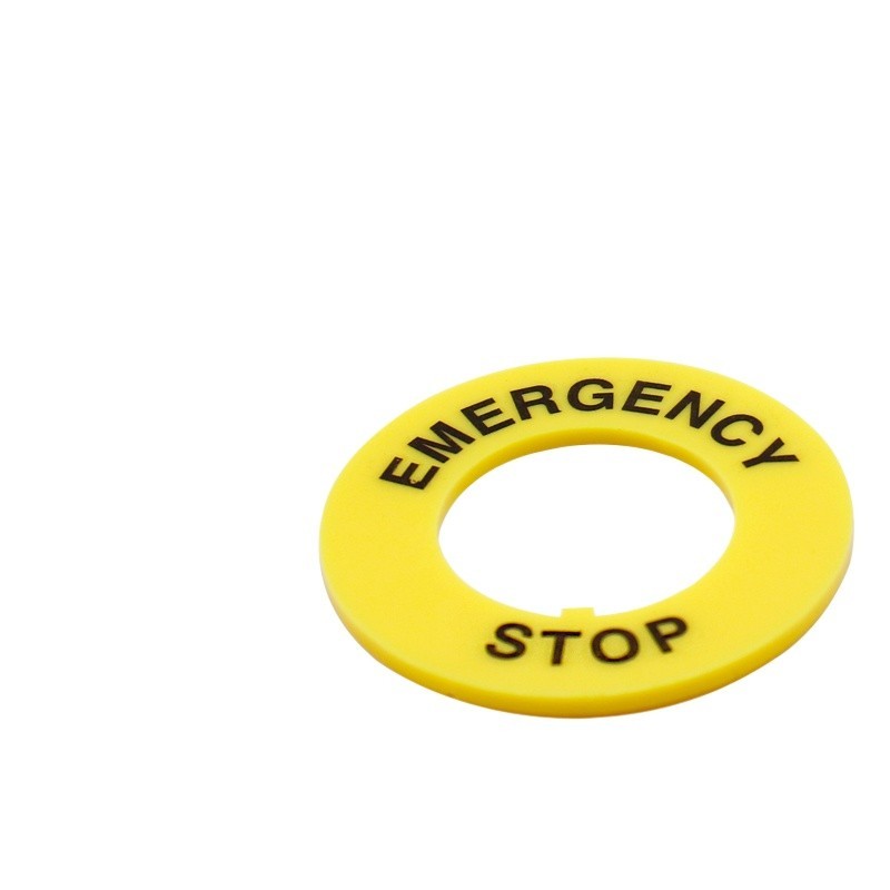 Big emergency stop button switch 22mm button sign box emergency stop ...