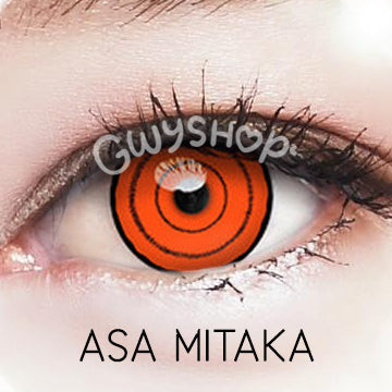 Gwyshop - Asa Mitaka Chainsaw Man Cosplay Anime Contact Lens | Shopee ...