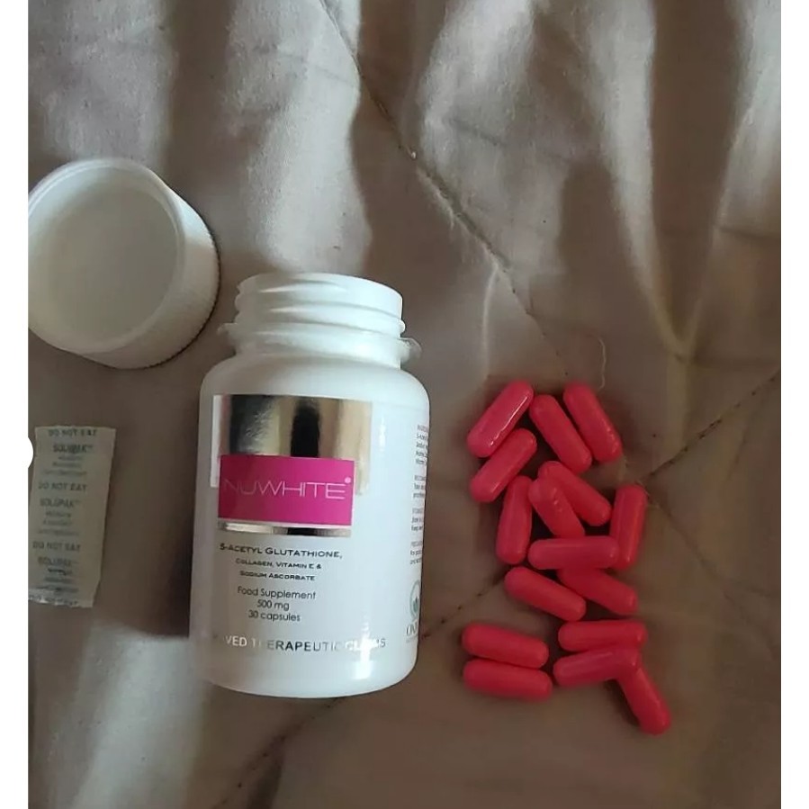 NEW Nuwhite 500mg 30 Capsules ( Tathione 500mg Glutathione Capsules ...